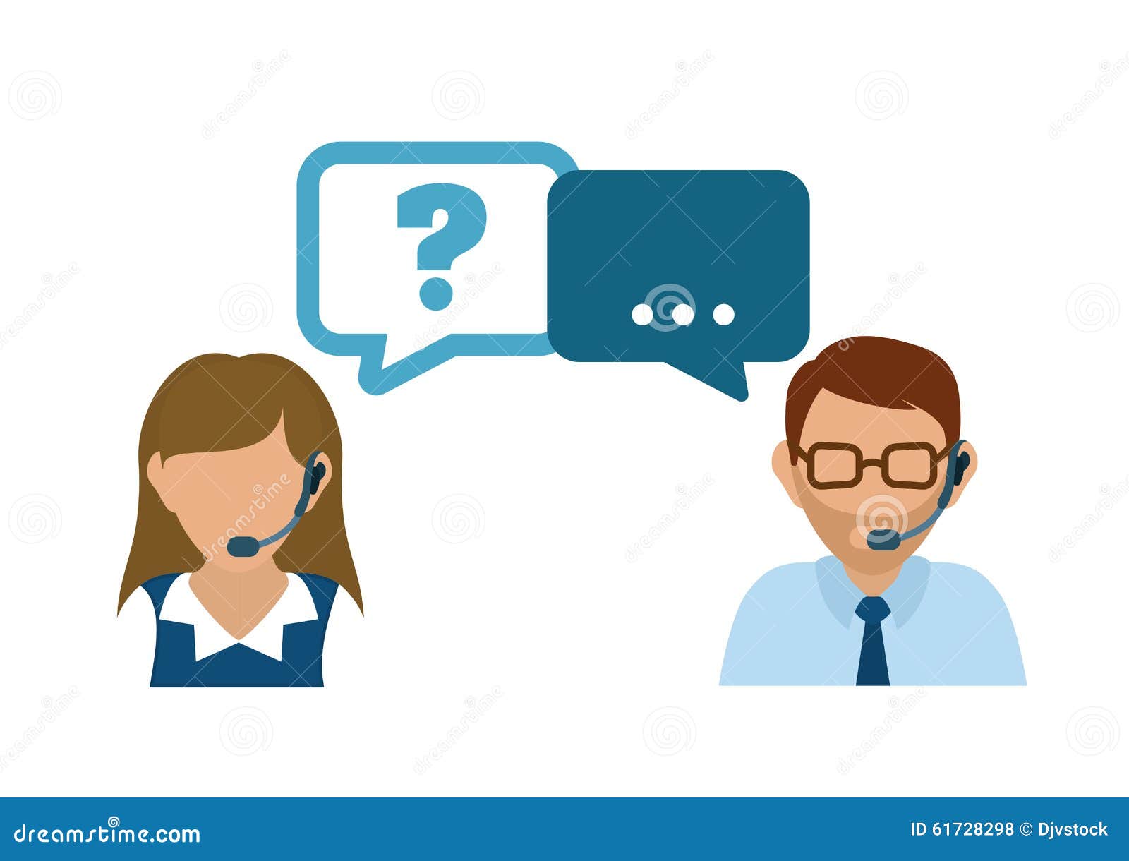 Customer Service and Call Center Stock Vector - Illustration of ... Customer Service and Call Center Stock Vector - Illustration of ...