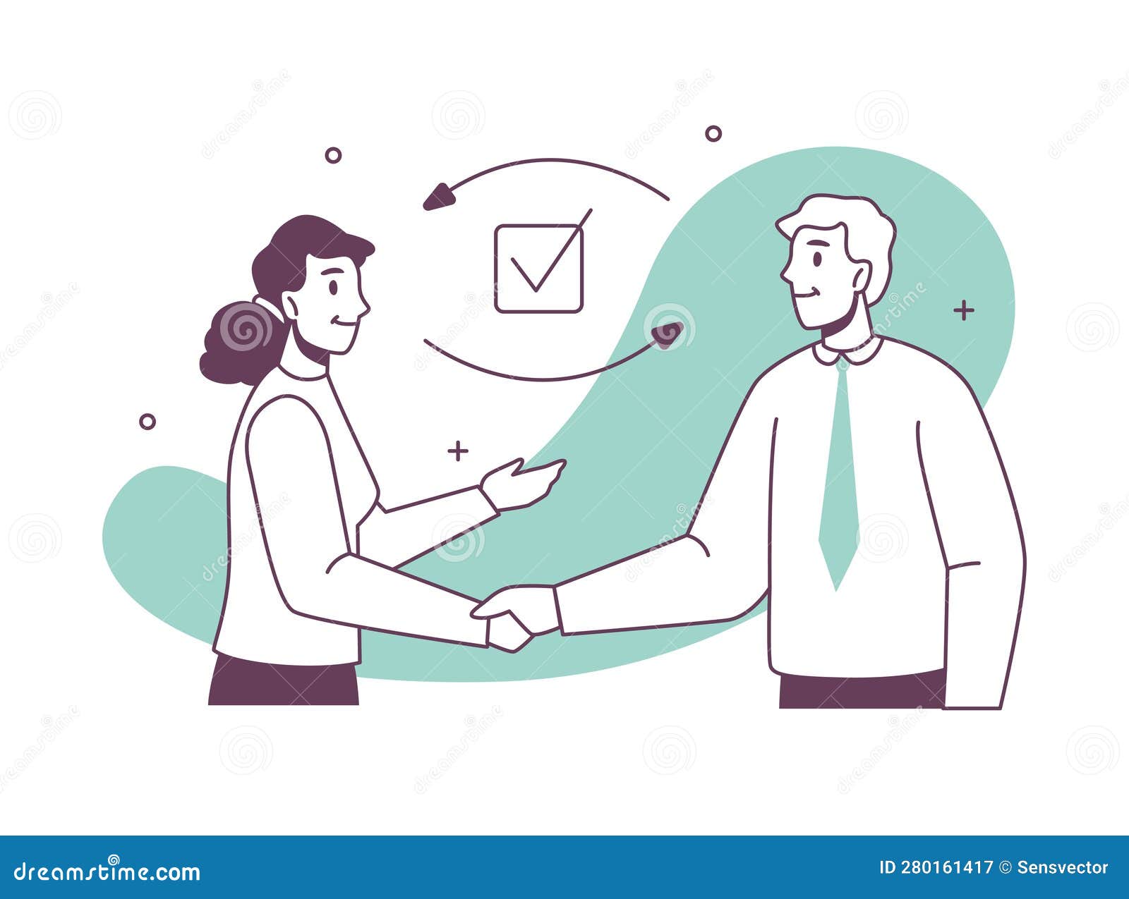 Customer Service Call Center Worker Exchange Tasks Stock Vector ...