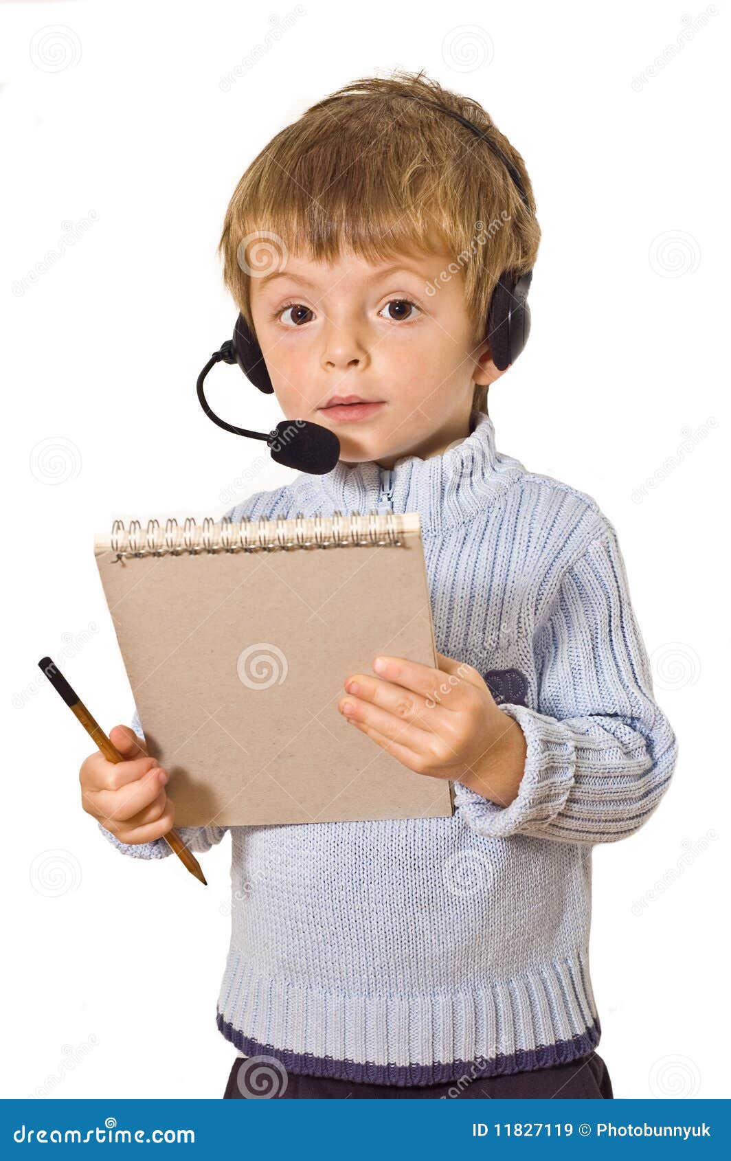 Customer Service Child. stock image. Image of observant - 11827119