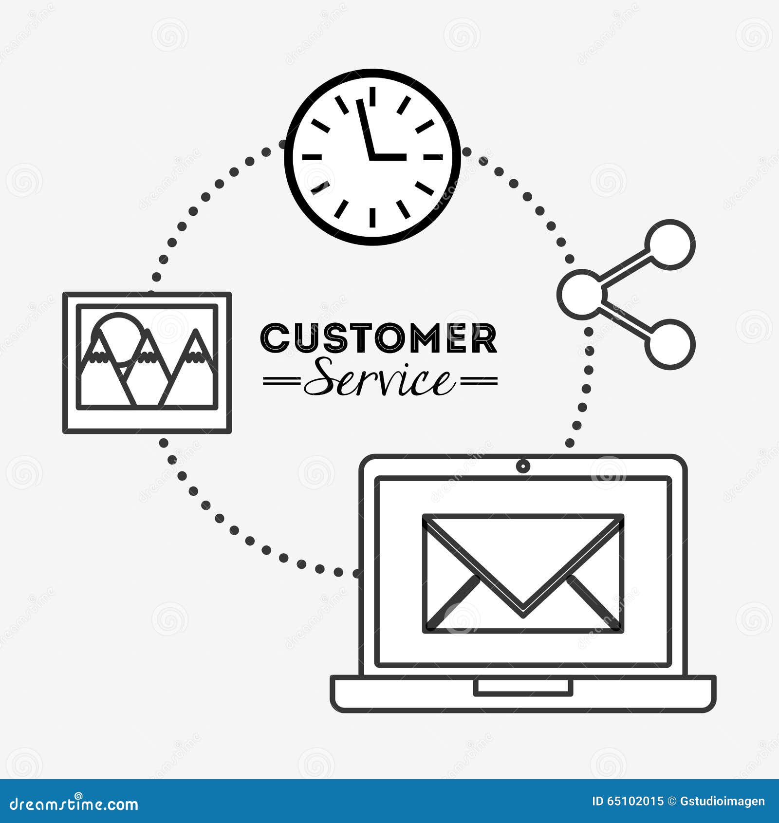 Customer service design stock illustration. Illustration of quality ...