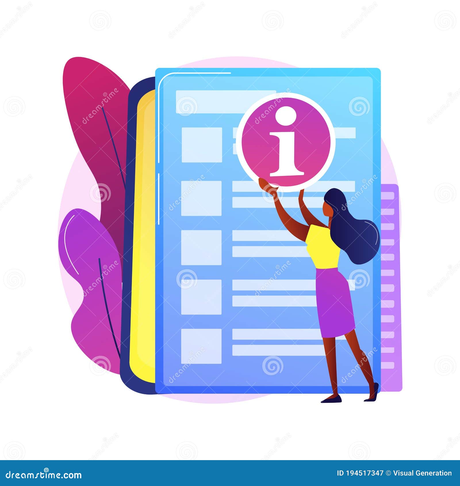 Customer Service Guide Abstract Concept Vector Illustration. Stock ...