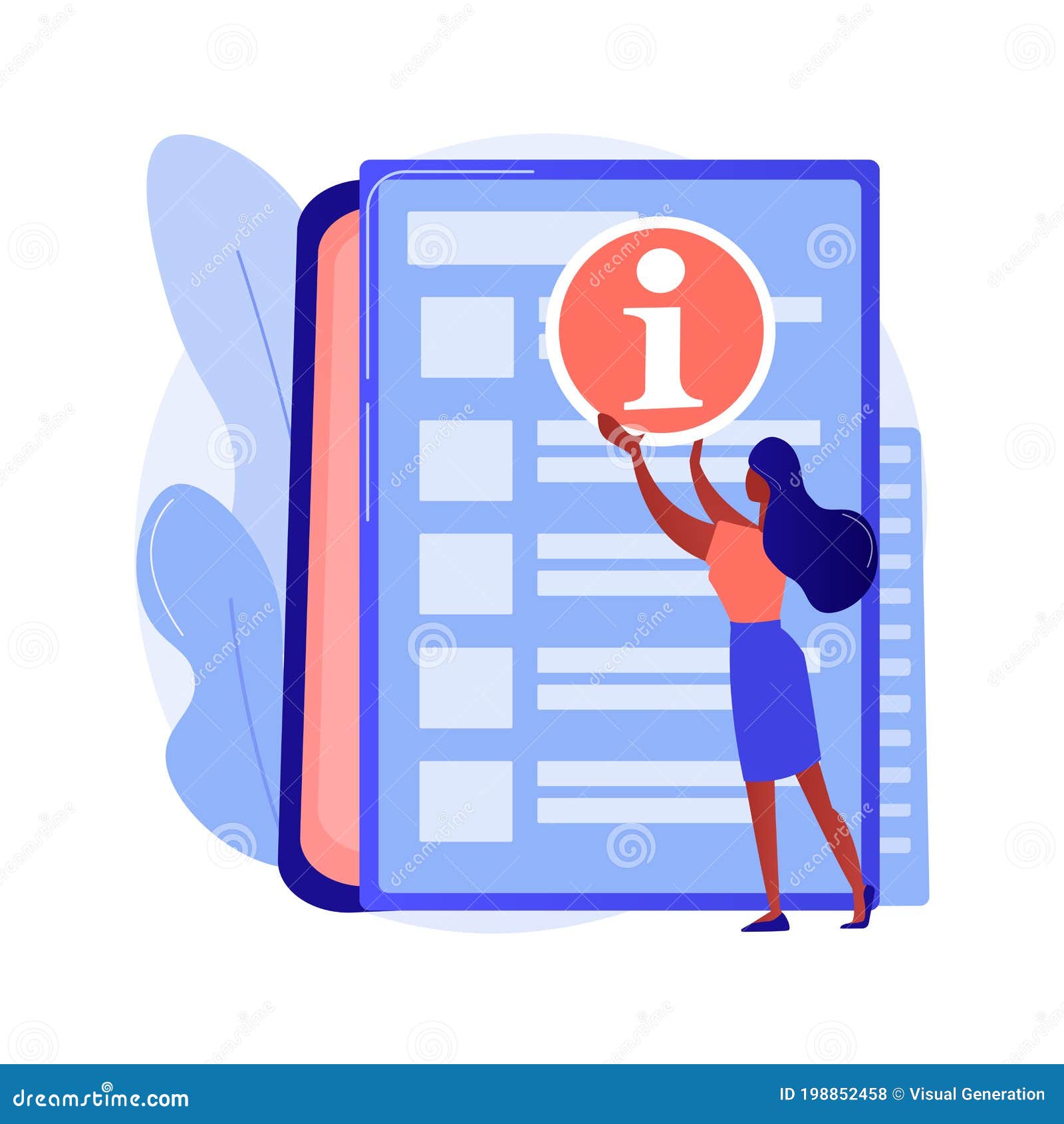 Customer Service Guide Abstract Concept Vector Illustration. Stock ...