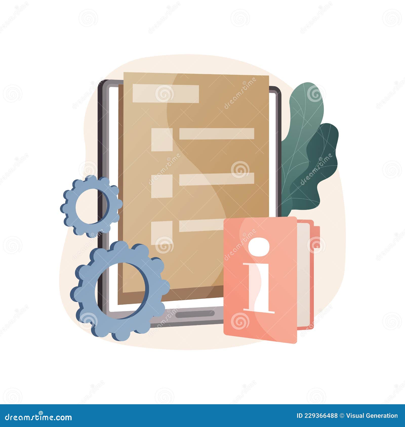 Customer Service Guide Abstract Concept Vector Illustration. Stock ...