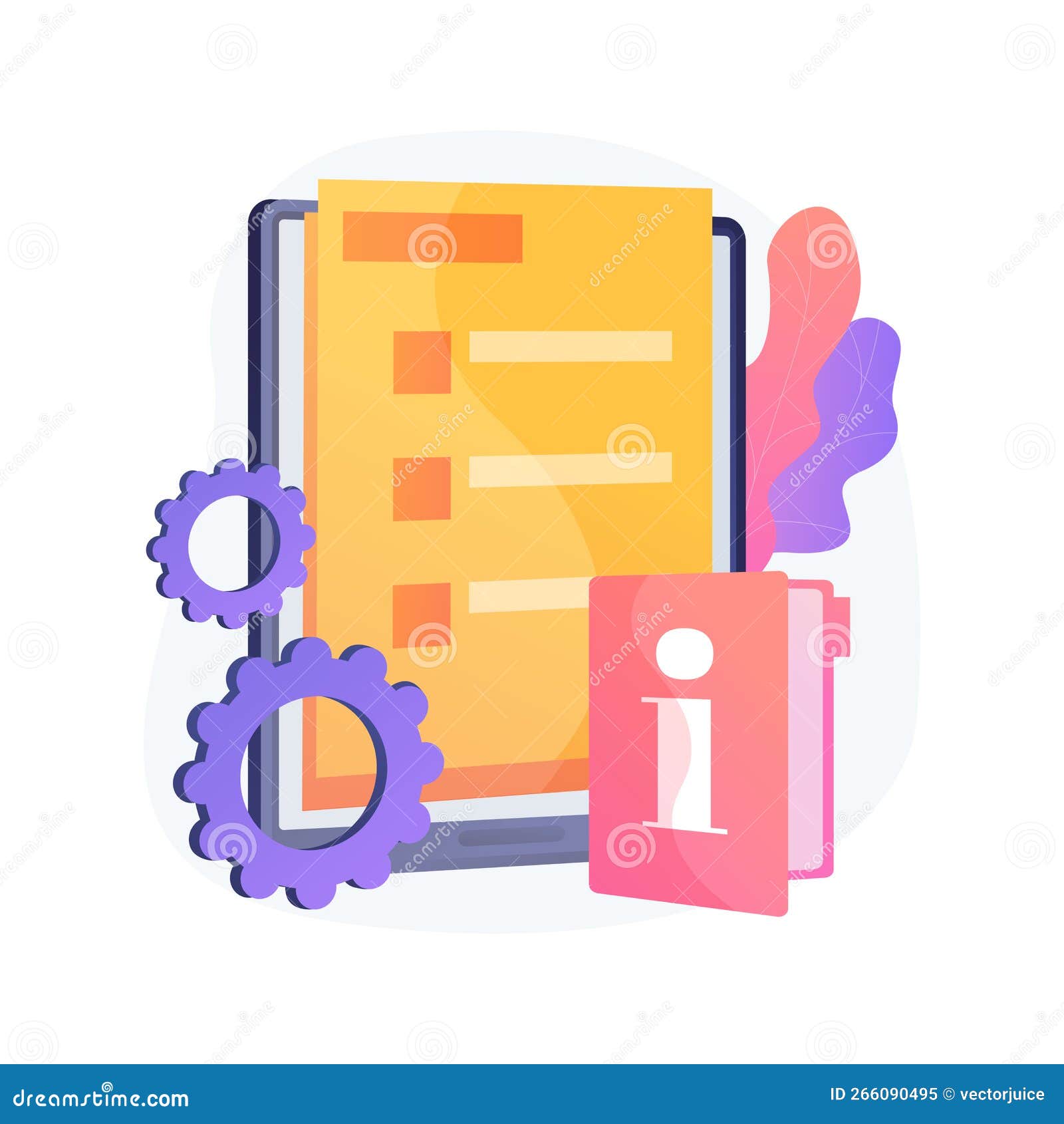 Customer Service Guide Abstract Concept Vector Illustration Stock ...