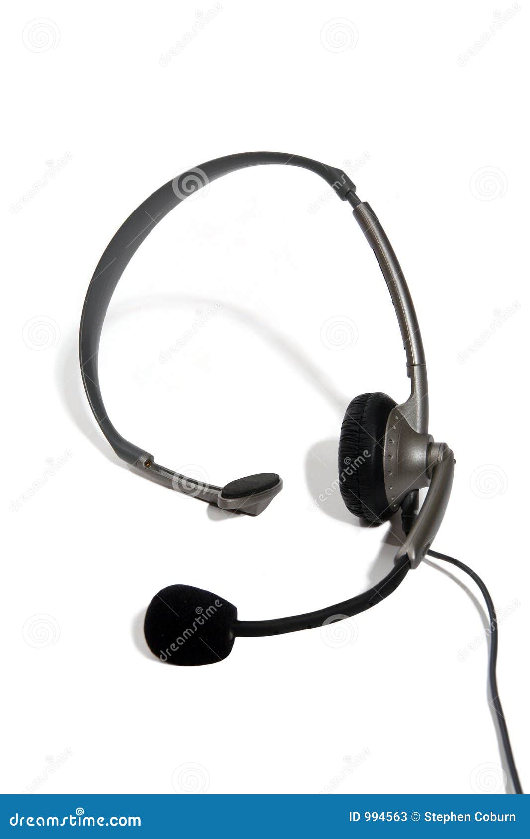 Customer Service Headset stock image. Image of listen, analog - 994563