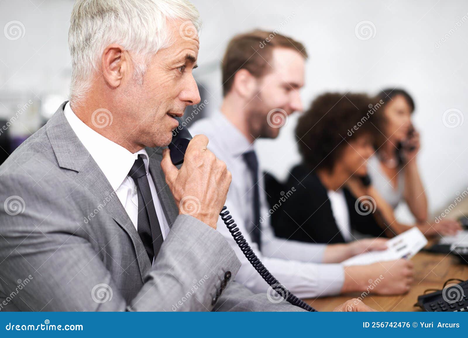 Customer Service is His Specialty. a Friendly Customer Support Agent ...