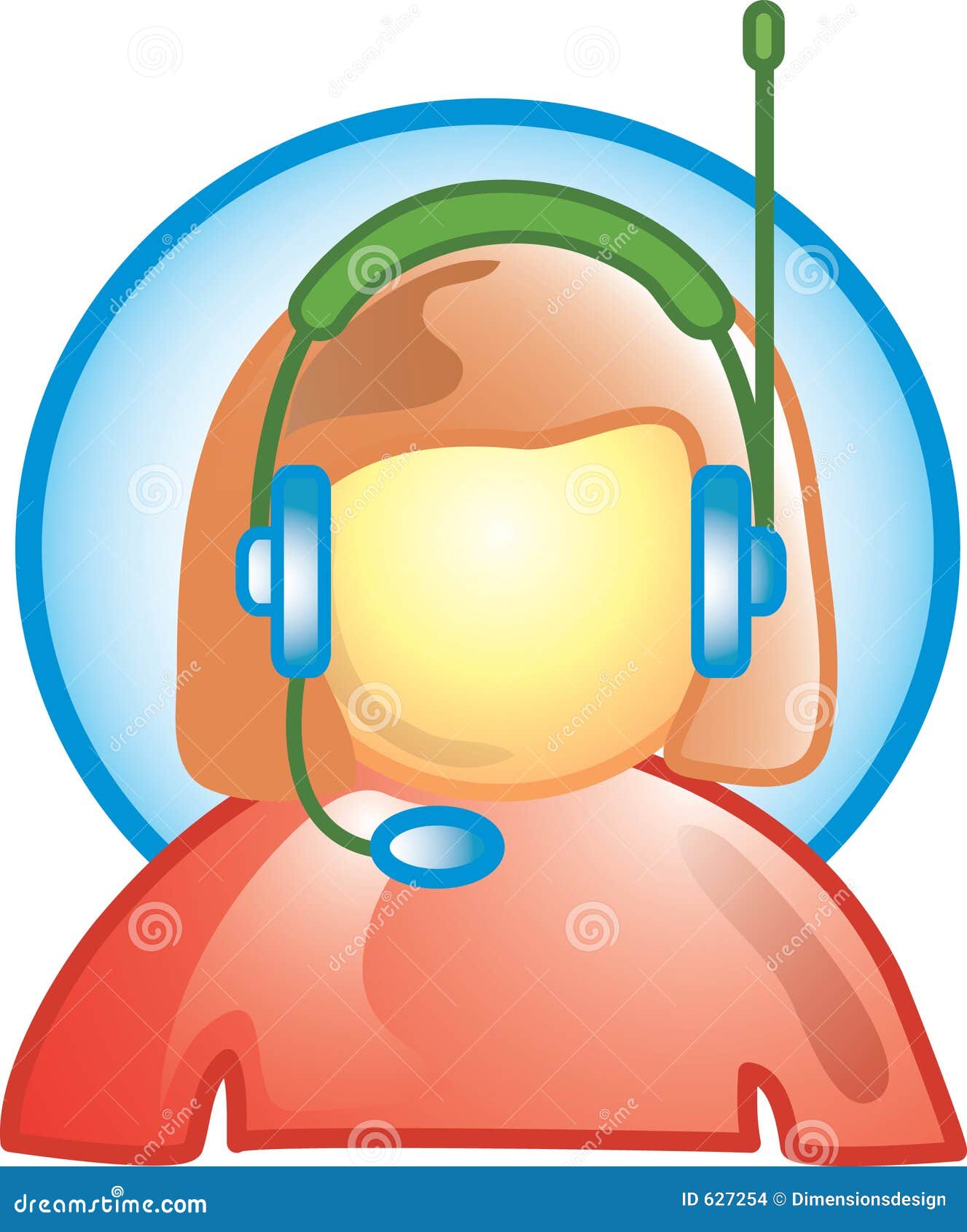 Customer service icon stock vector. Illustration of finance - 627254
