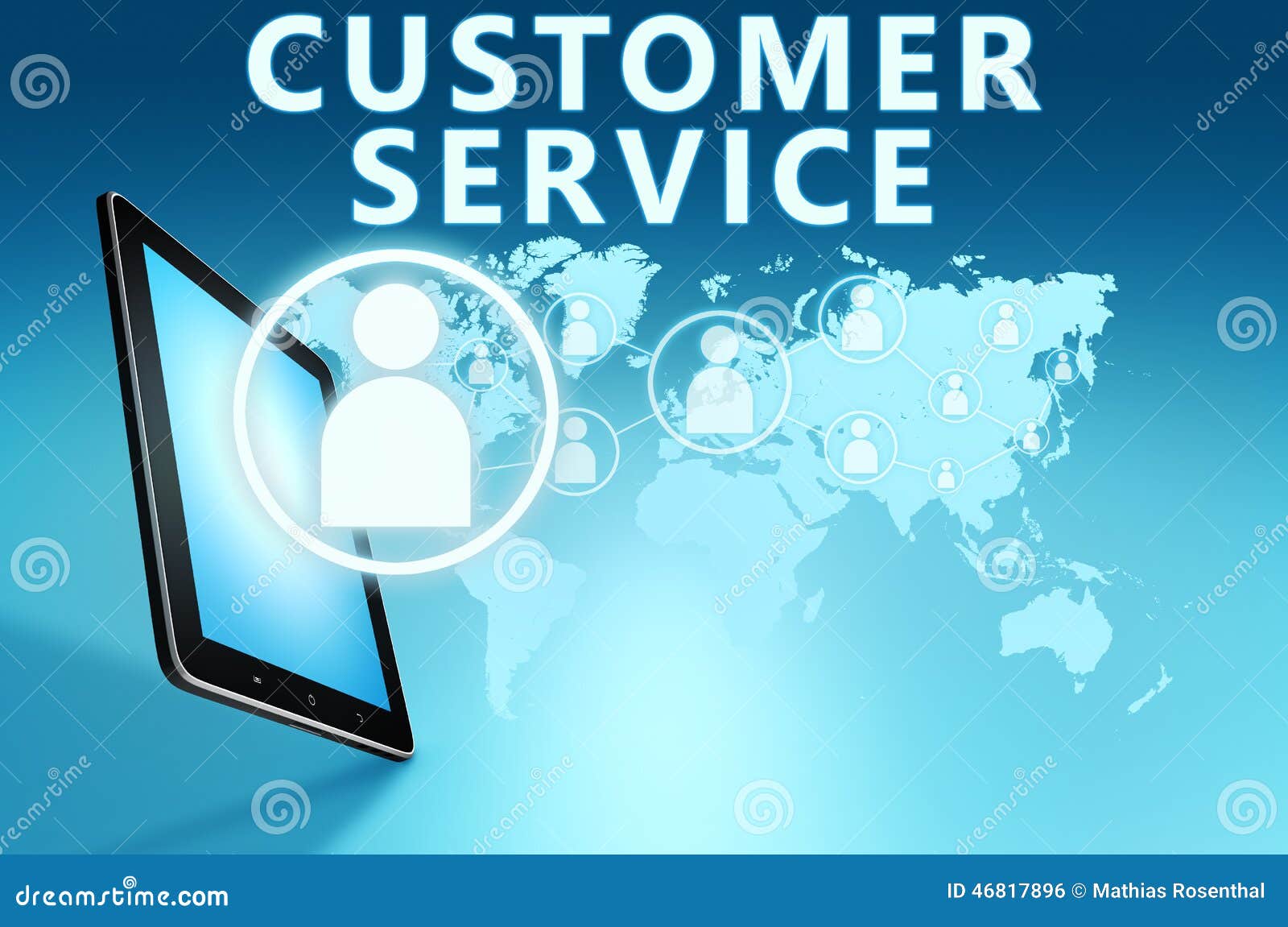 Customer Service stock illustration. Illustration of agent - 46817896