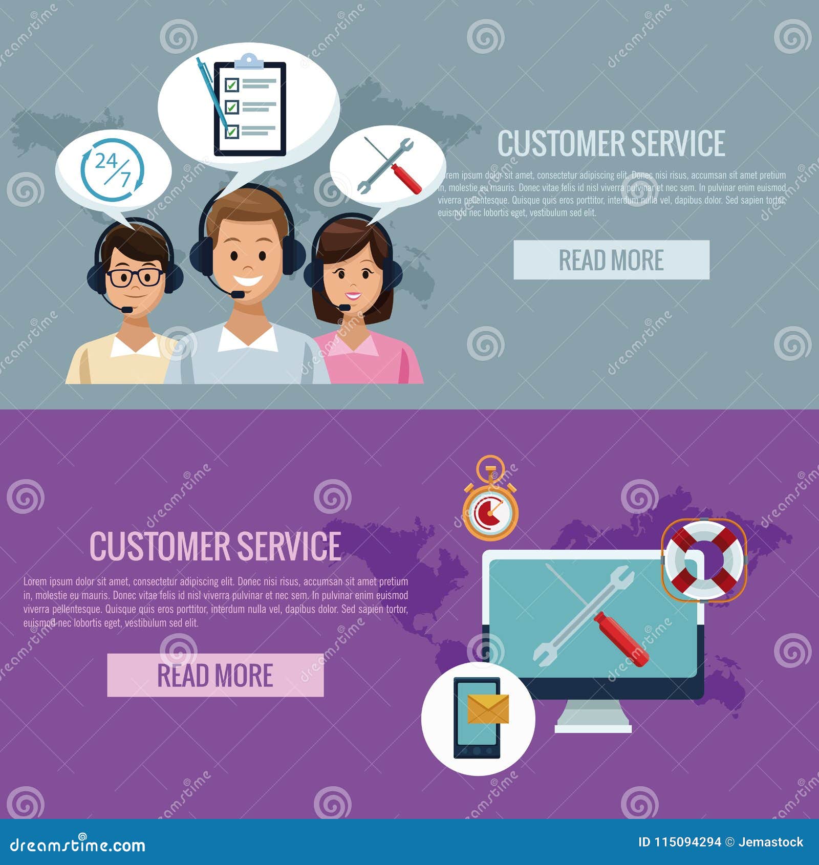 Customer Service Infographic Stock Vector - Illustration of help, label ...