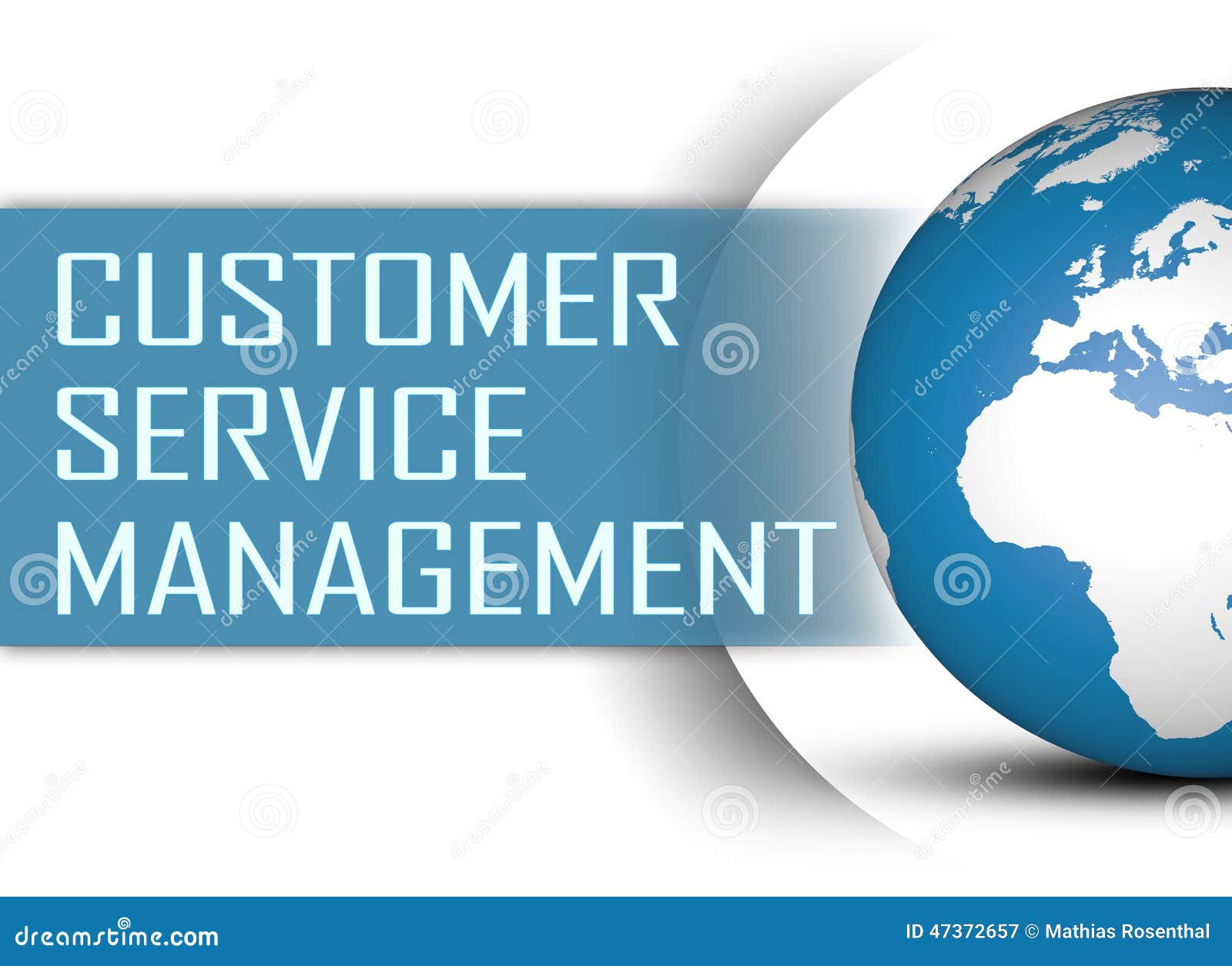 Customer Service Management Stock Illustration - Illustration of ...