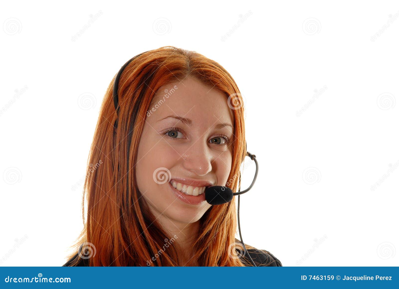 Customer Service Operator stock image. Image of communication - 7463159