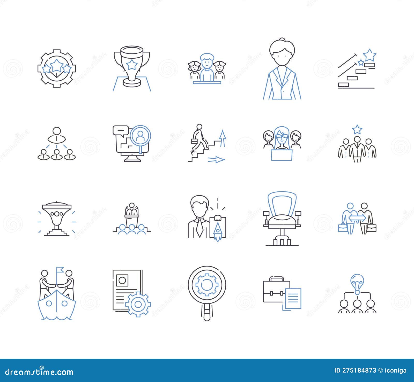 Customer Service Outline Icons Collection. Customer Service, Care ...