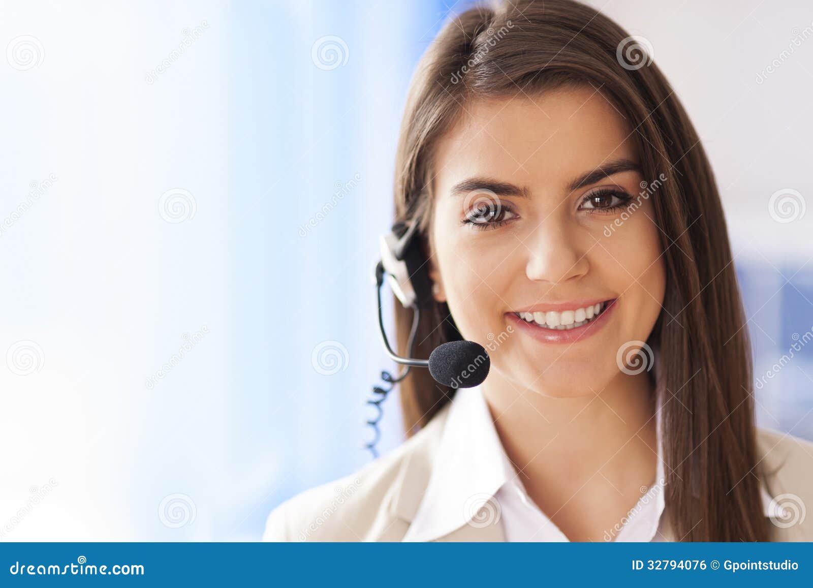 Customer service stock photo. Image of businesswoman - 32794076