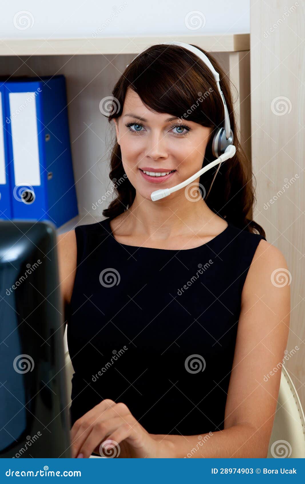Customer Service Representative Stock Image - Image of help, contact ...