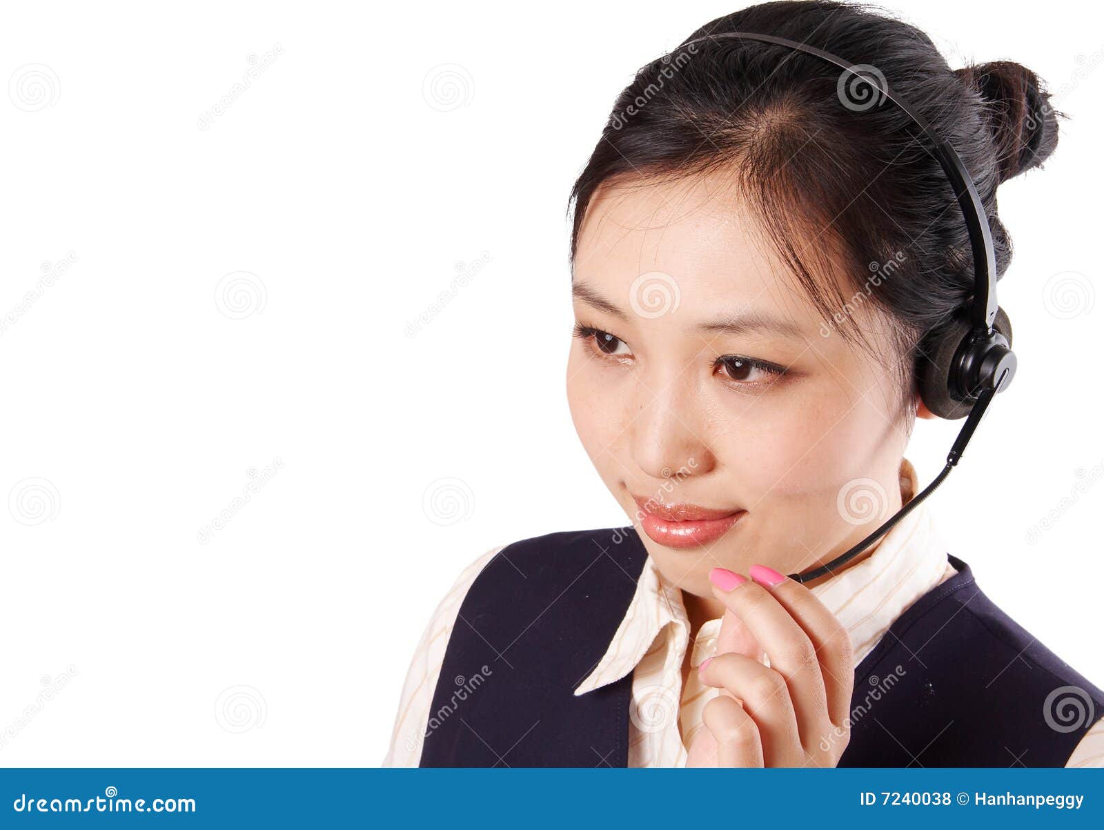 Customer Service Representative Stock Photo - Image of beautiful ...