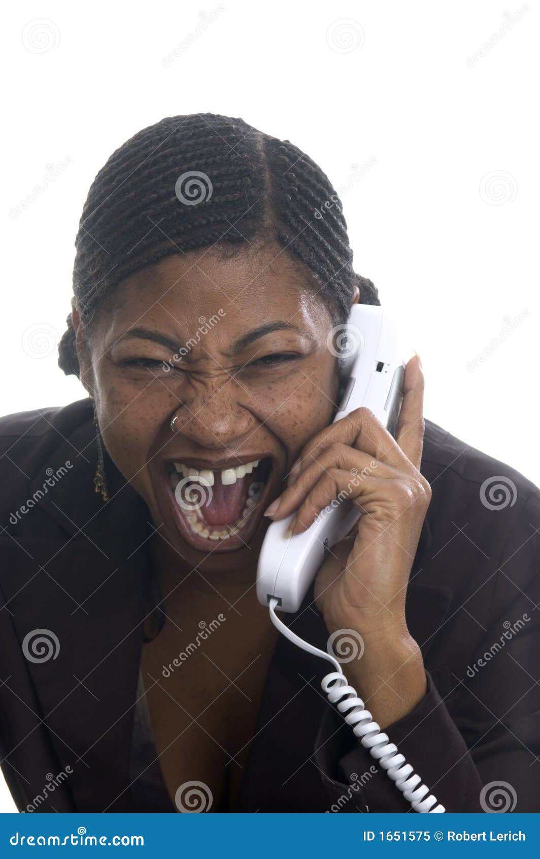 Customer Service Representative Beautiful Surprised Stock Image - Image ...