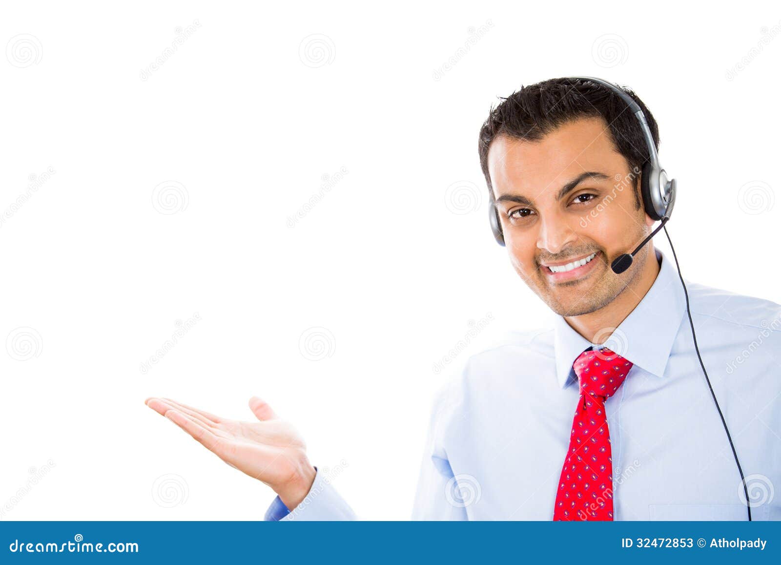 Customer Service Representative Representing Product Stock Image ...