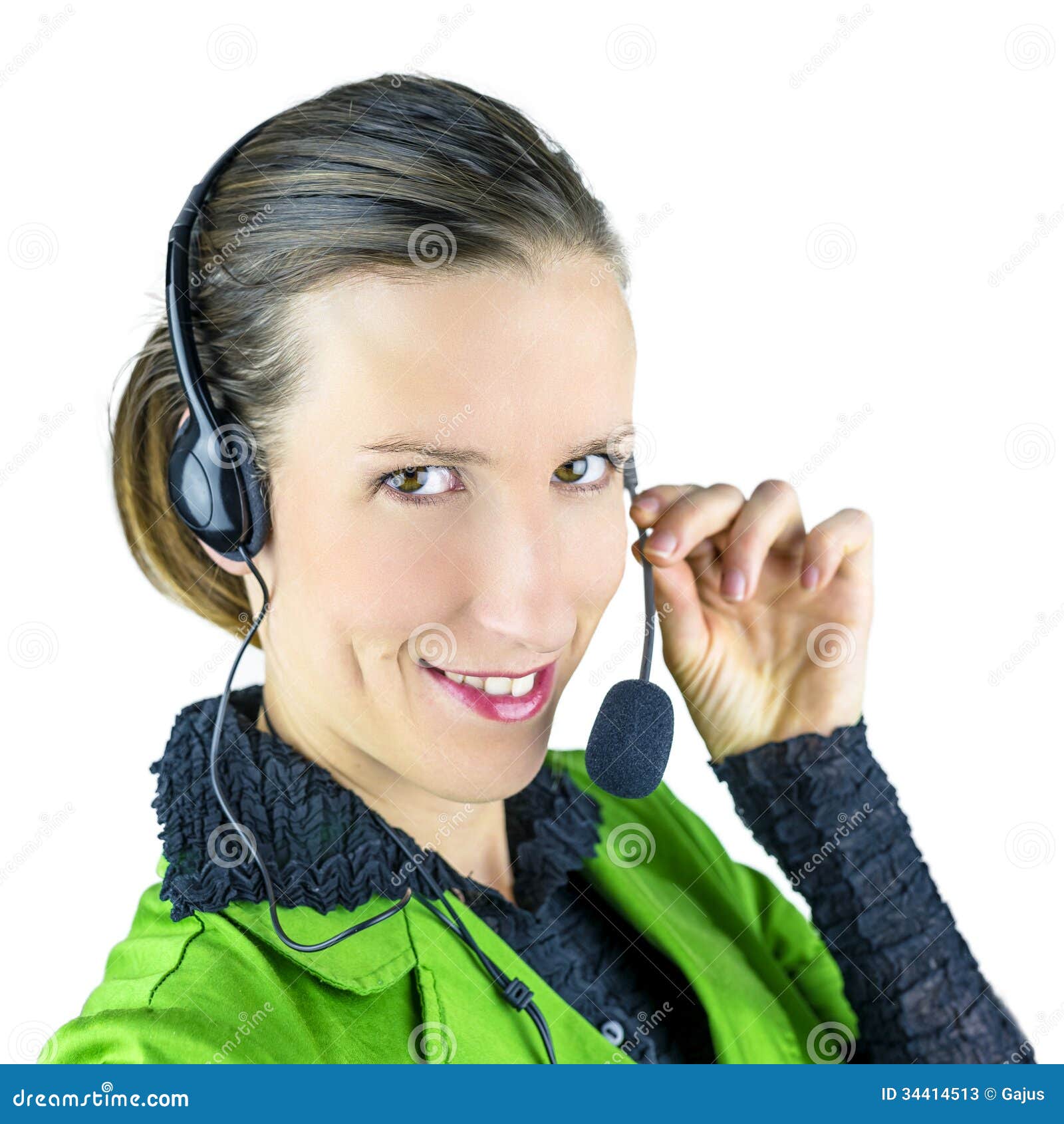 Customer Service Representative Stock Image - Image of communicate ...