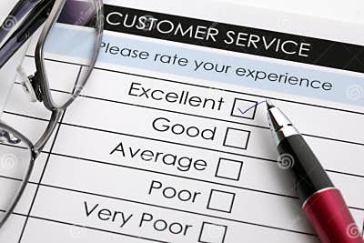 Customer Service Satisfaction Survey Stock Image - Image of choice ...