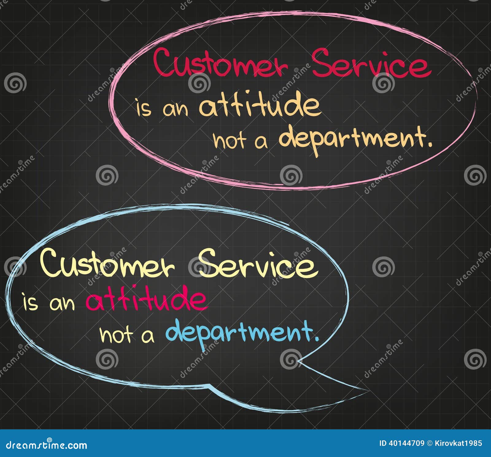 Customer Service stock vector. Illustration of online - 40144709