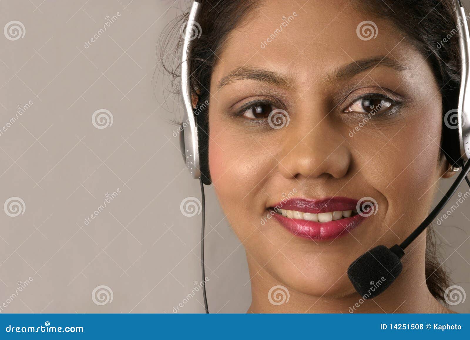 Customer Service with Smile Stock Photo - Image of beautyful, business ...