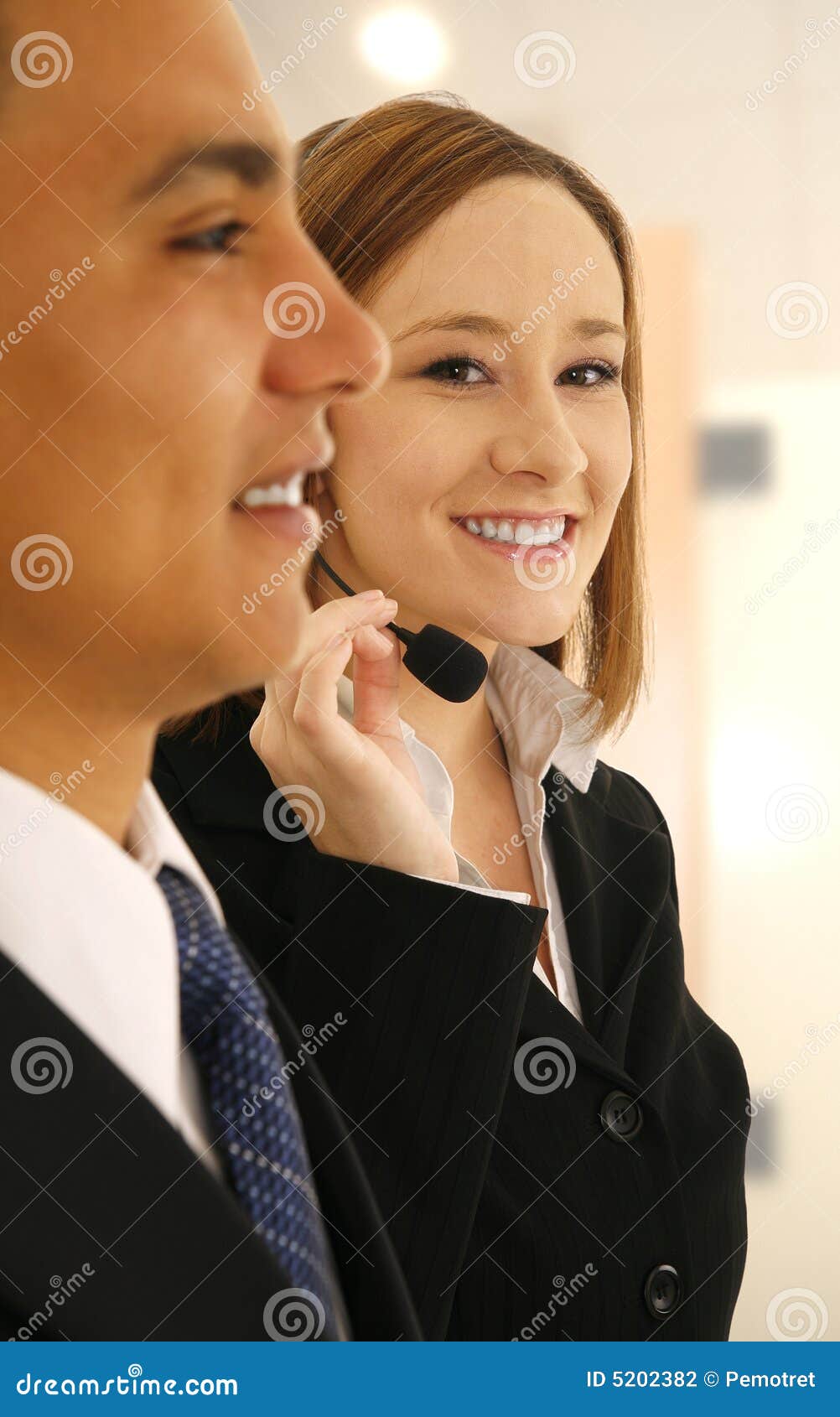 Customer Service Smiling stock photo. Image of corporation - 5202382