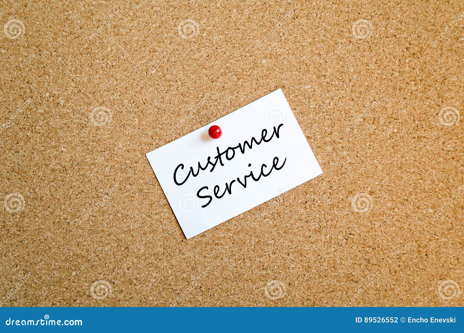 Customer Service Sticky Note Concept Stock Photo - Image of friendly ...