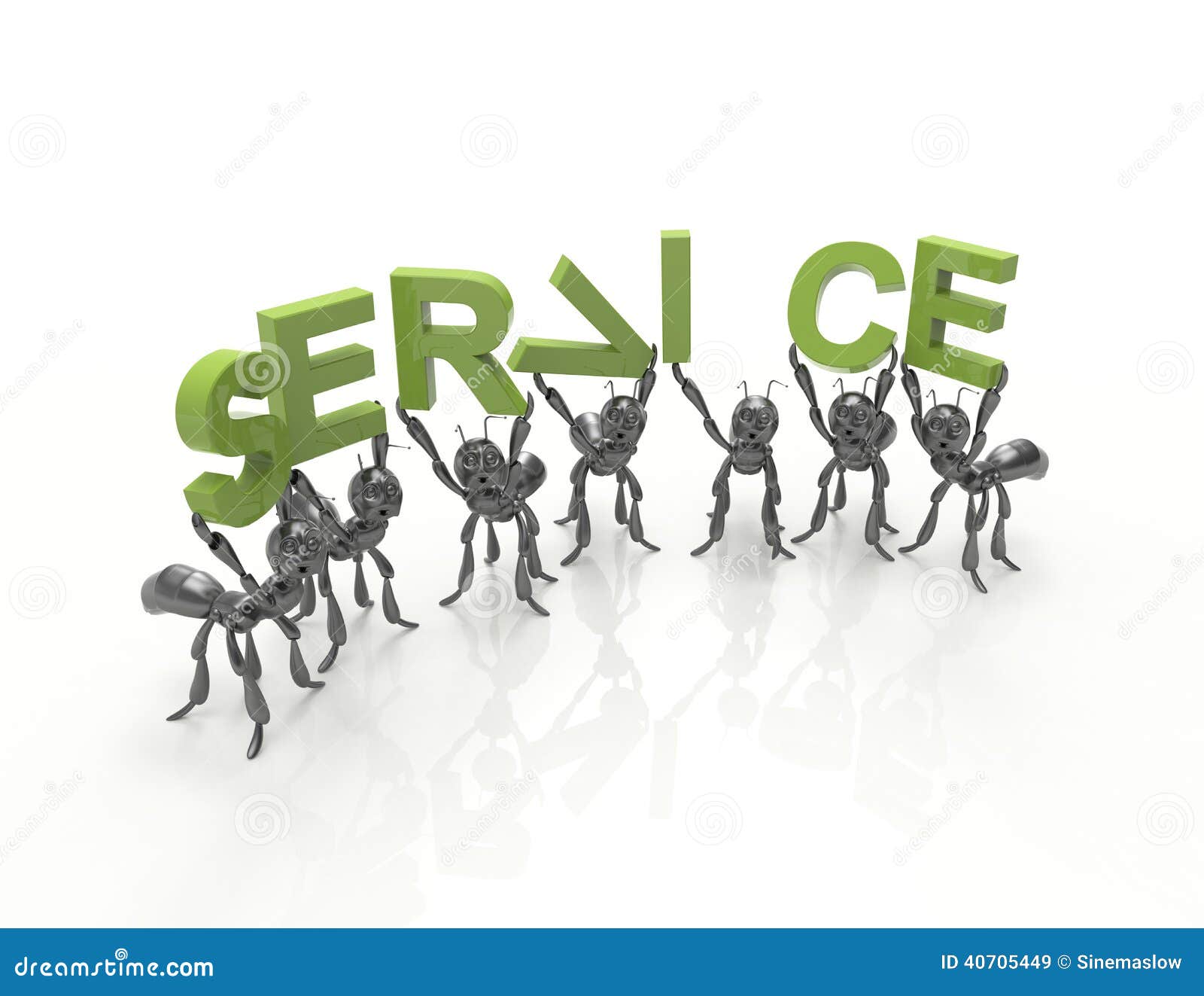 Customer service team stock illustration. Illustration of concepts ...