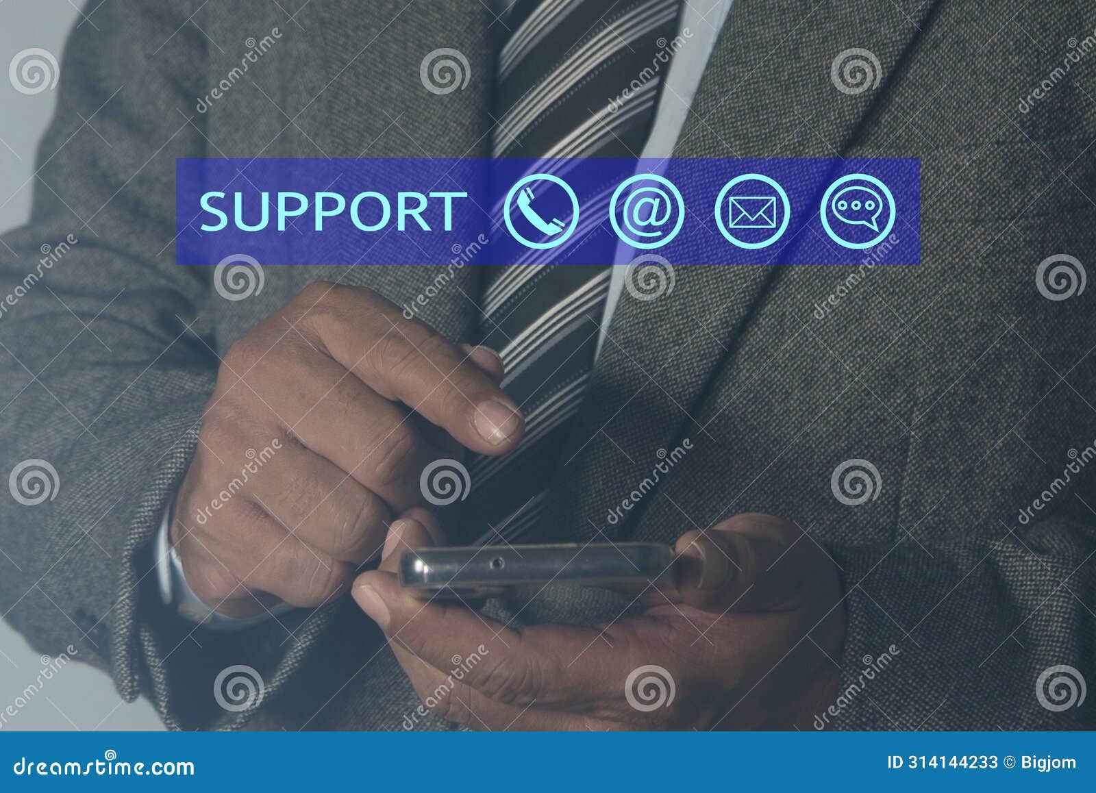 Customer Service Technology Concept. Support Center, Contact Us ...