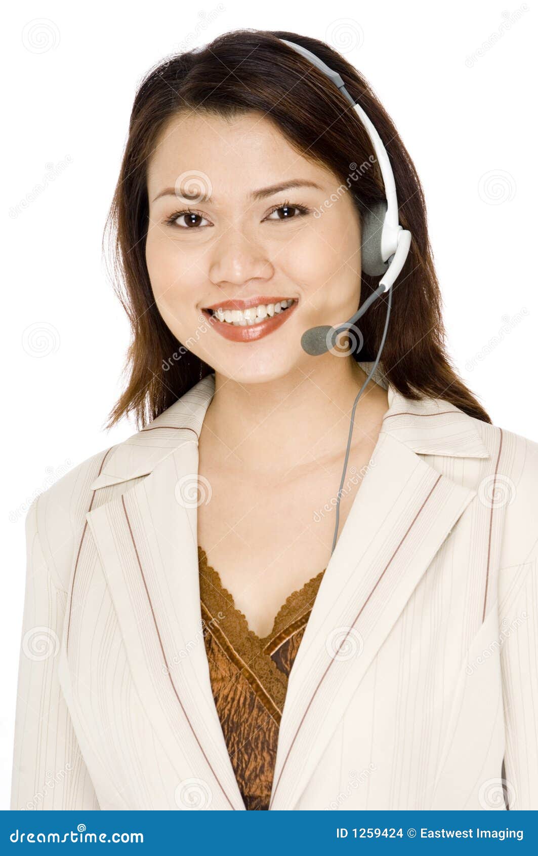 Customer Service Worker stock photo. Image of career, person - 1259424