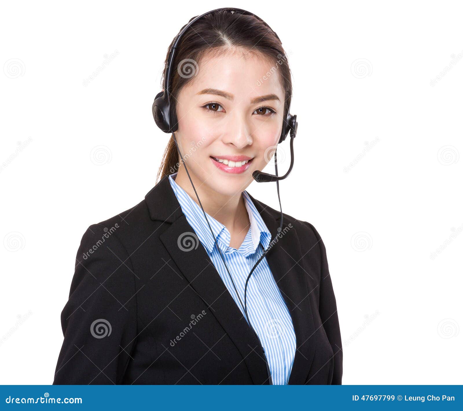 Customer services agent stock image. Image of business - 47697799