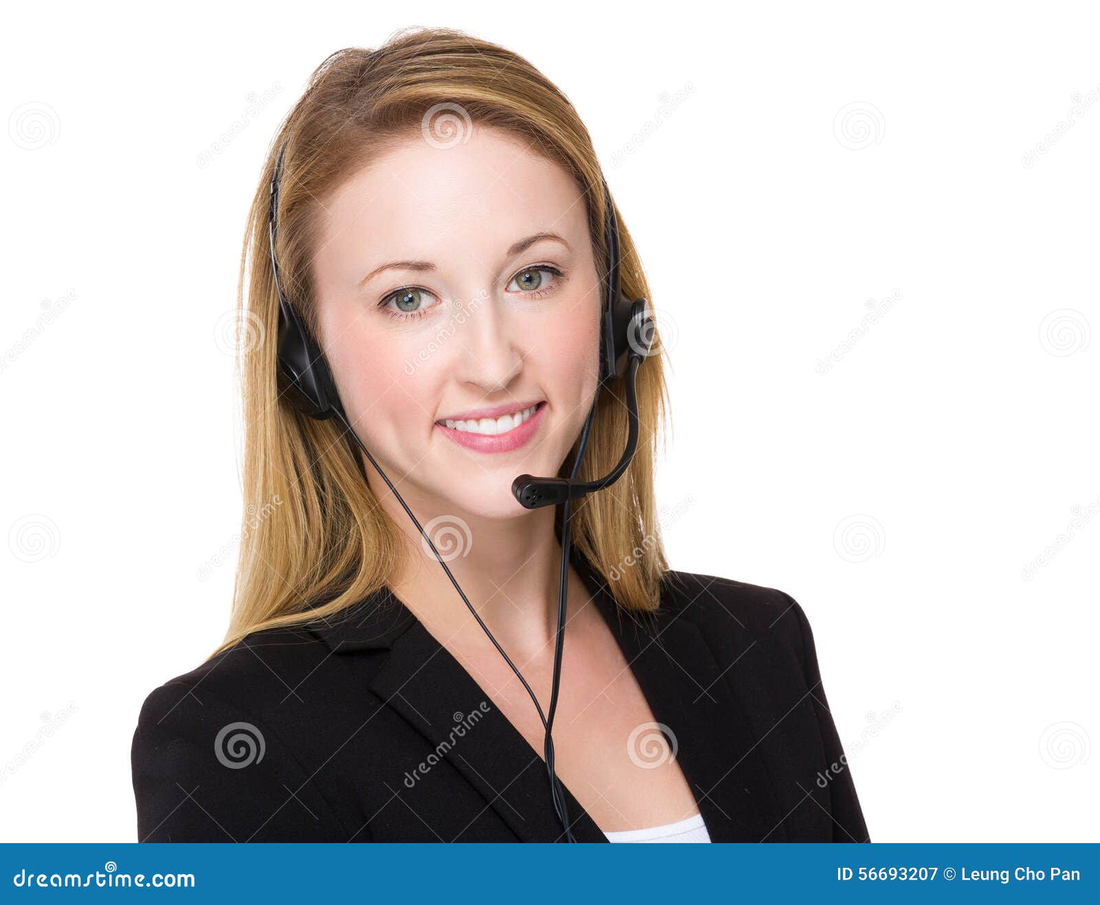 Customer services officer stock image. Image of assistant - 56693207