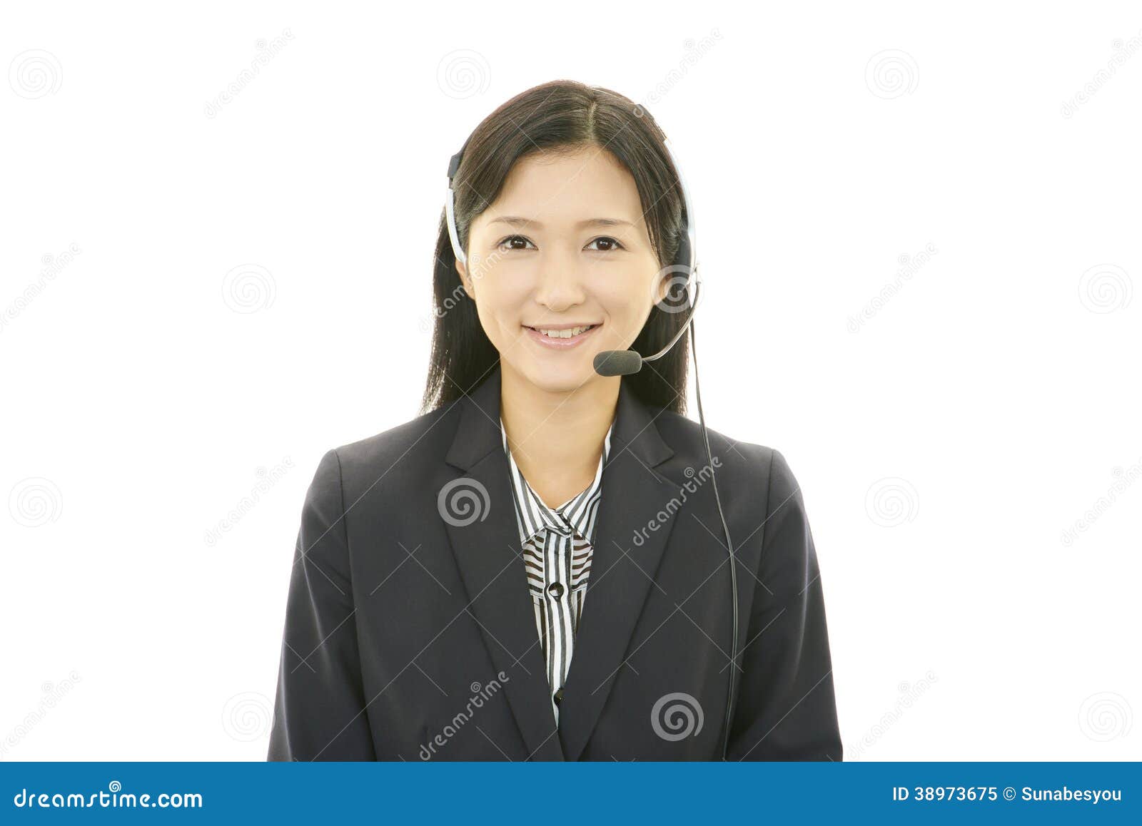 Customer services operator stock image. Image of customer - 38973675