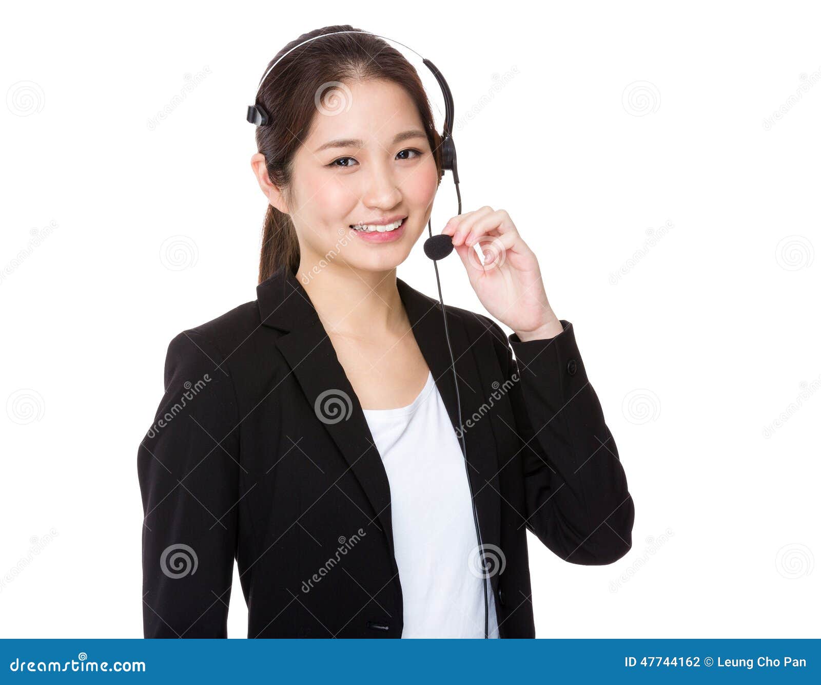 Customer Services Representative Stock Photo - Image of hotline ...