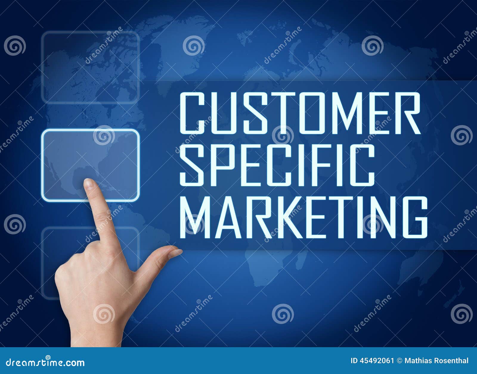 Customer Specific Marketing Stock Image - Image of identity, design ...