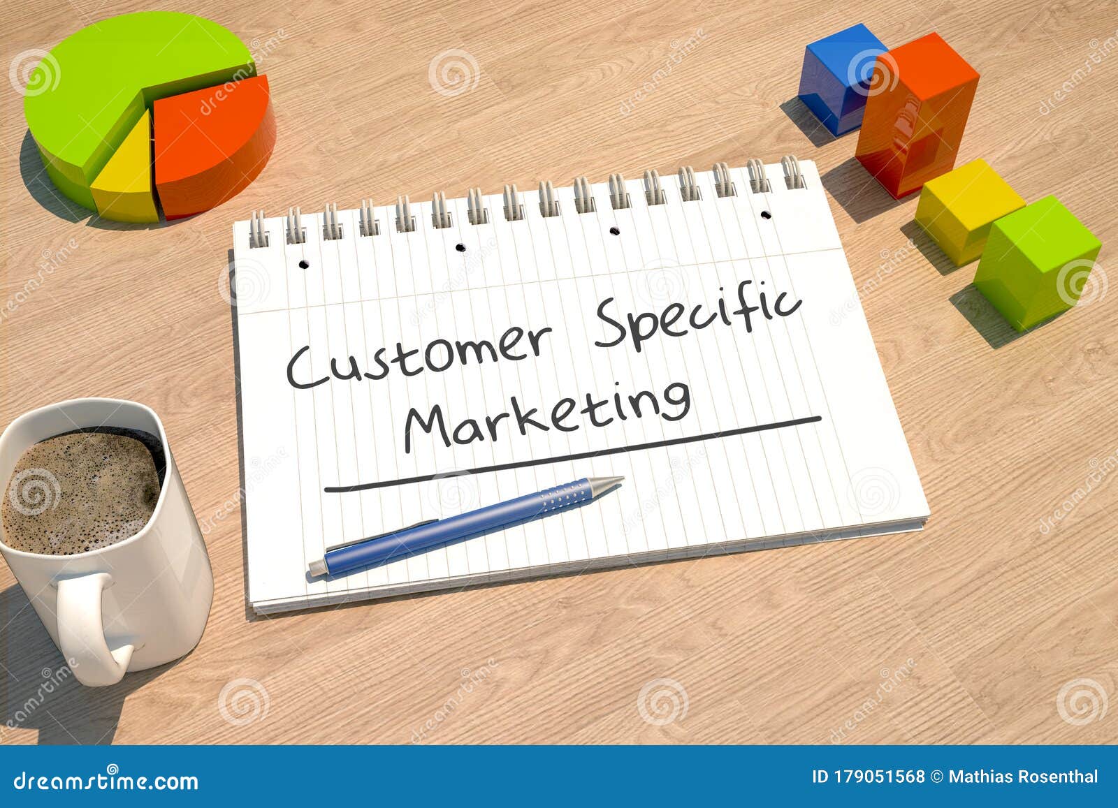Customer Specific Marketing Stock Illustration - Illustration of ...