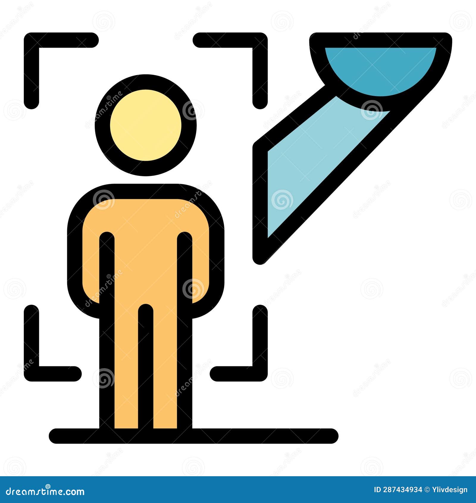 Customer Statement Icon Vector Flat Stock Illustration - Illustration ...