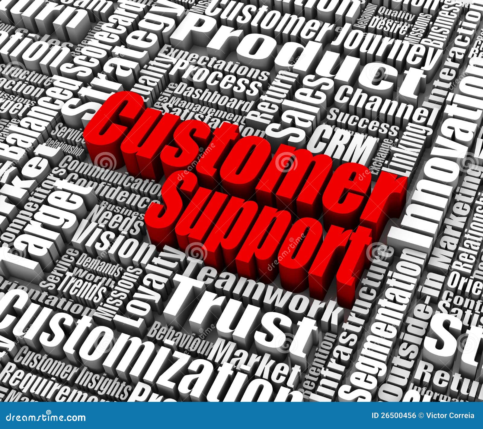 Customer Support stock illustration. Illustration of customer - 26500456