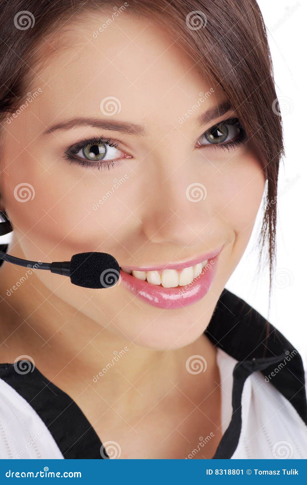 Customer support agent stock image. Image of agent, helpline - 8318801