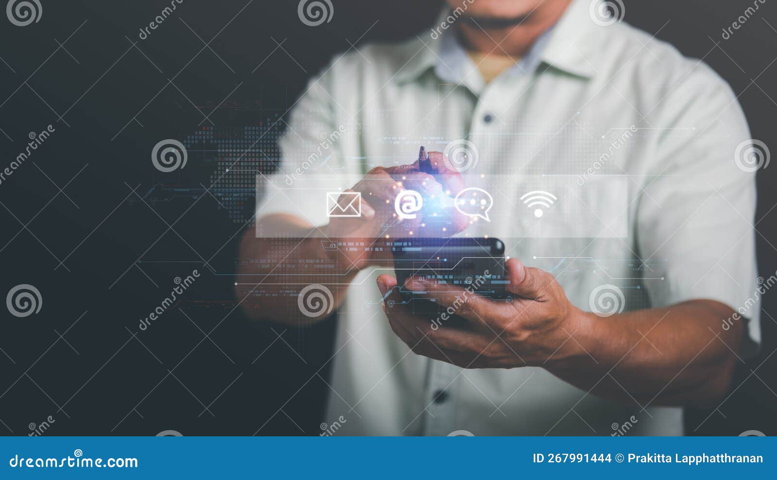 Customer Support Concept, Online Communication and Service, Business ...