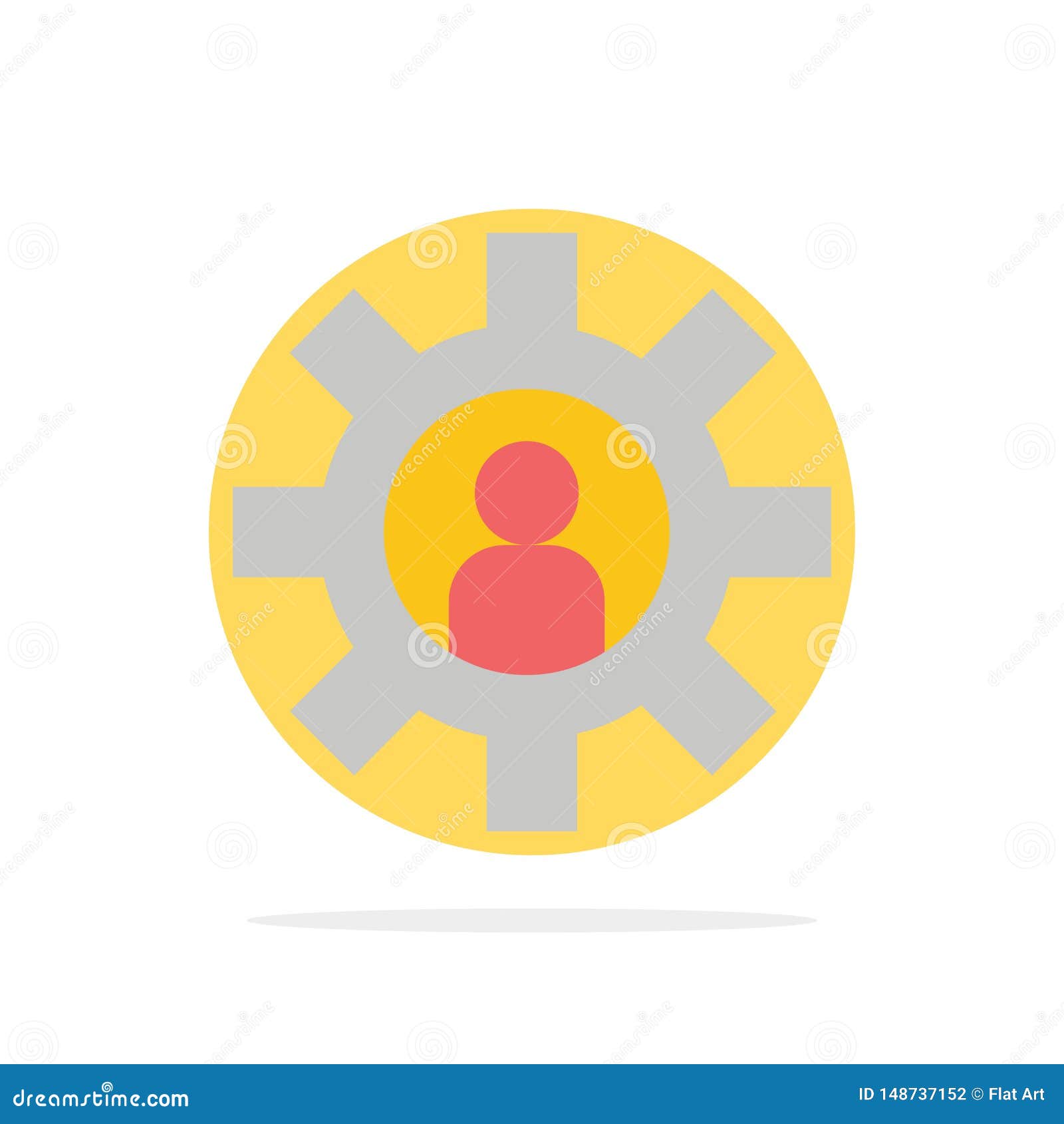 Customer Support, Employee, Service, Support Abstract Circle Background ...