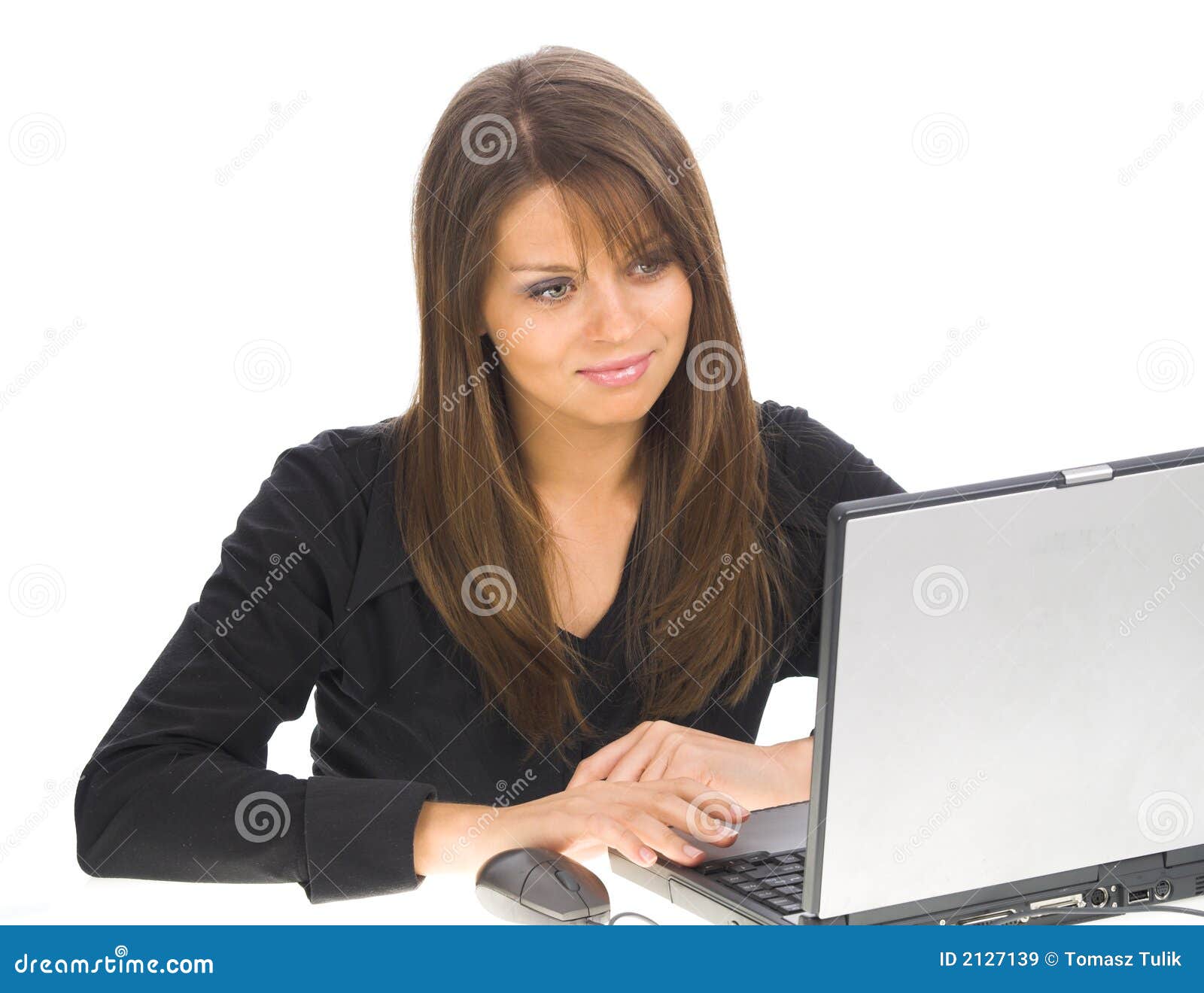 Customer Support Girl stock image. Image of online, executive - 2127139