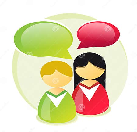 Customer support icon stock vector. Illustration of talking - 15981292