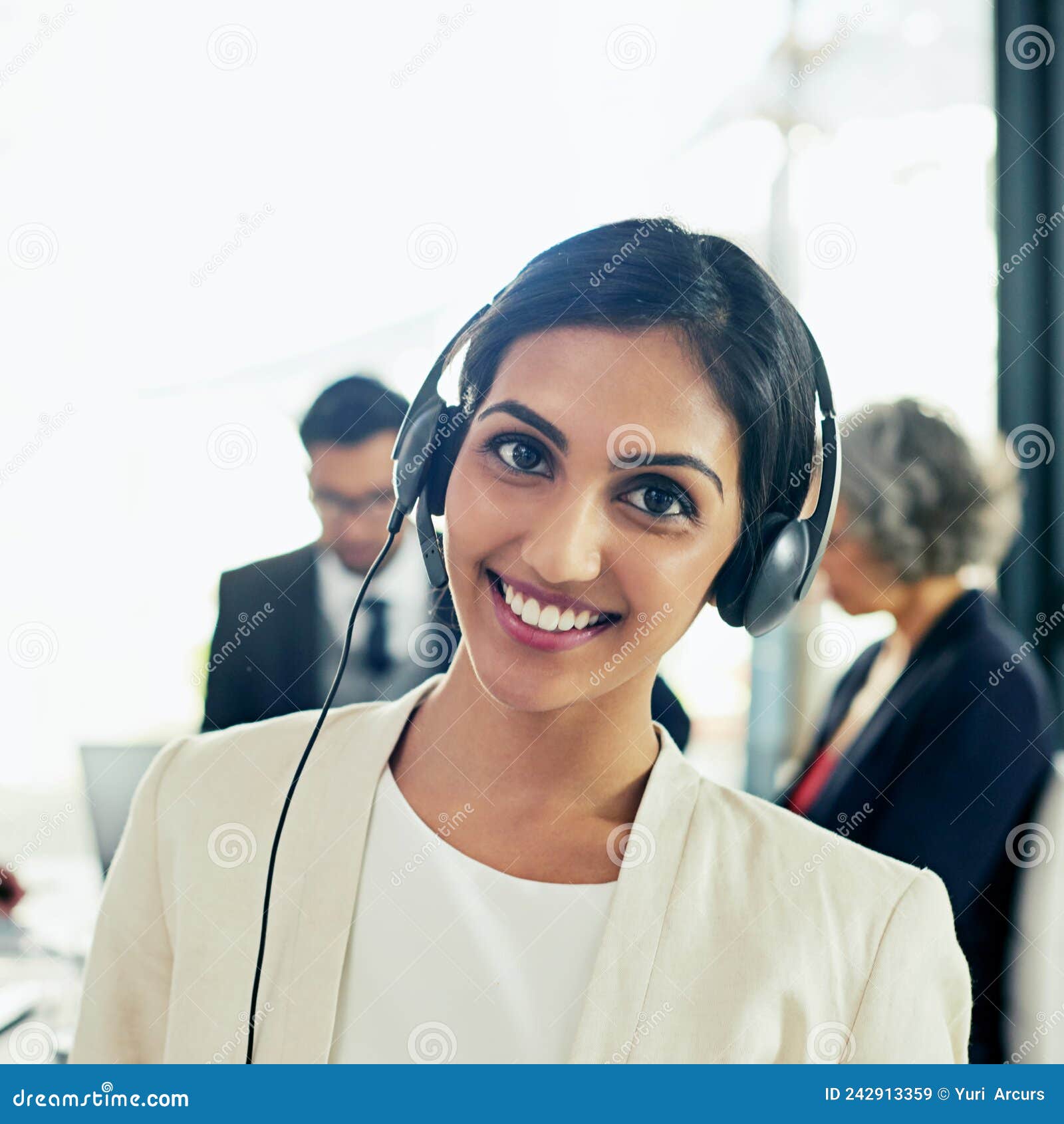 Customer Support is Not a Service, Its an Attitude. Portrait of a ...