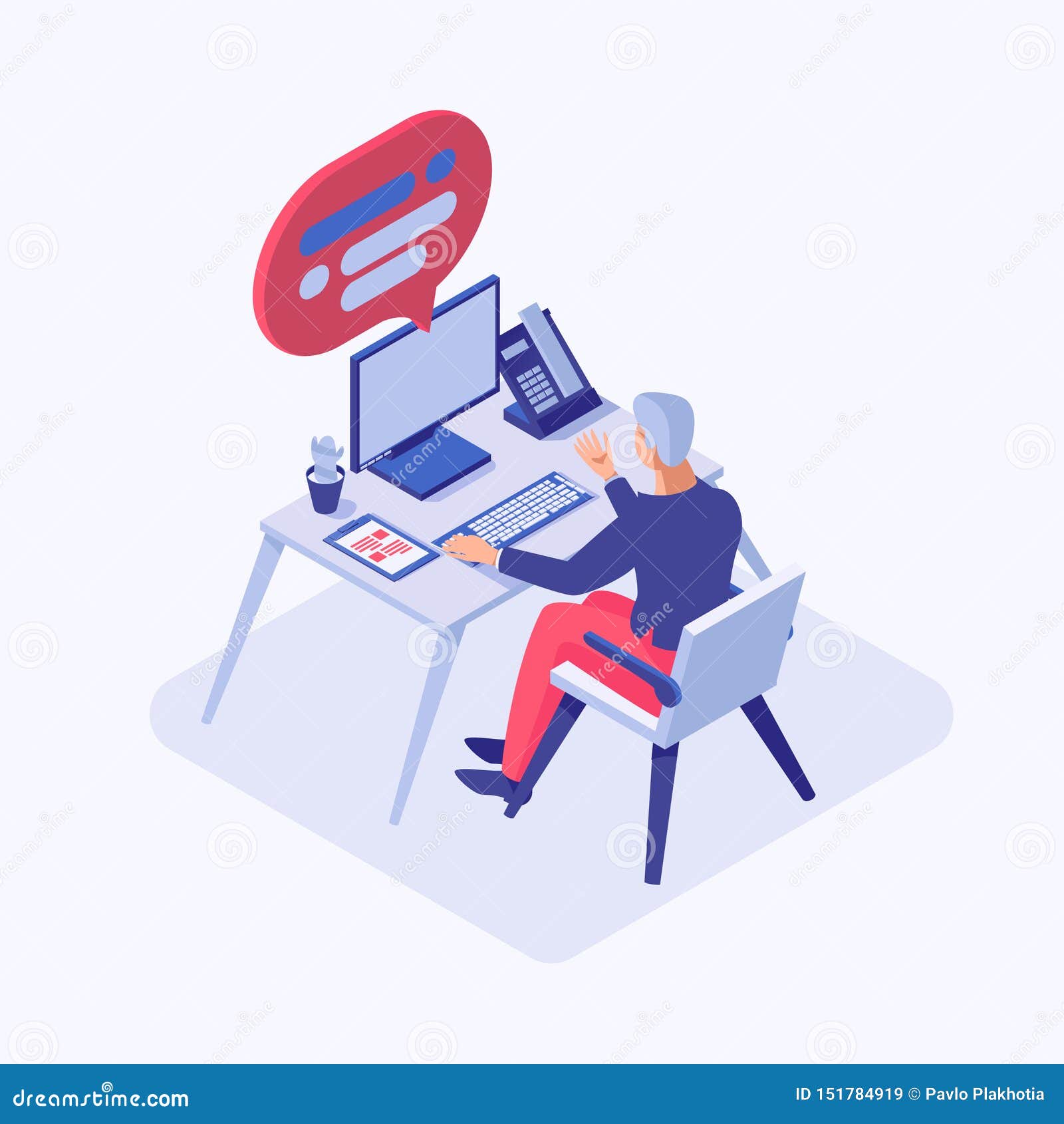 Manager Employee Communication Cartoon Stock Illustrations – 15,769 ...