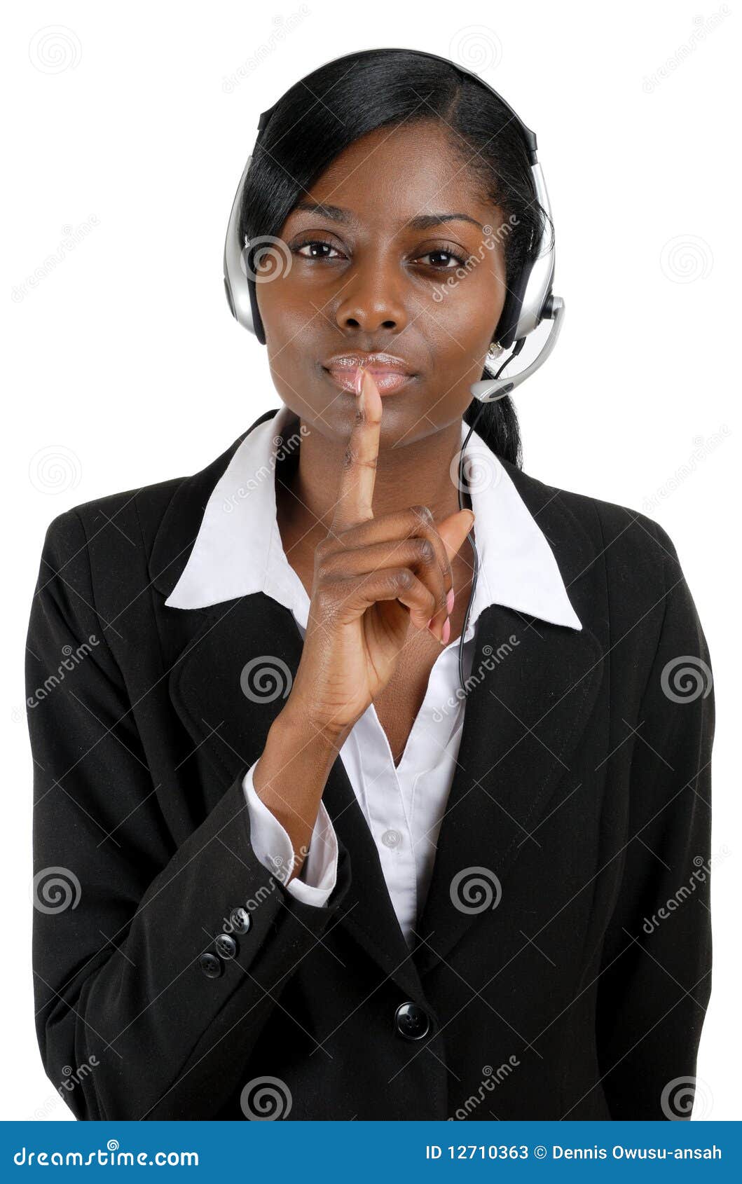 Customer Support Operator Silence Stock Image - Image of career, call ...
