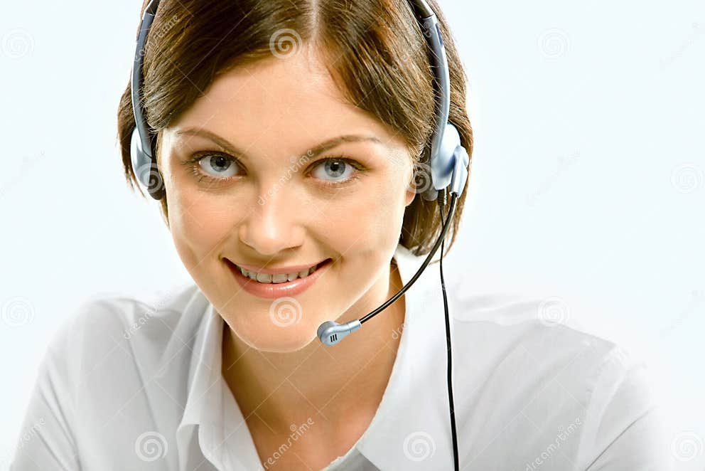Customer support service stock photo. Image of operator - 3099096