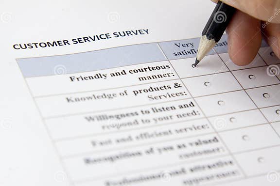 Customer survey stock photo. Image of questionnaire, feedback - 15489720