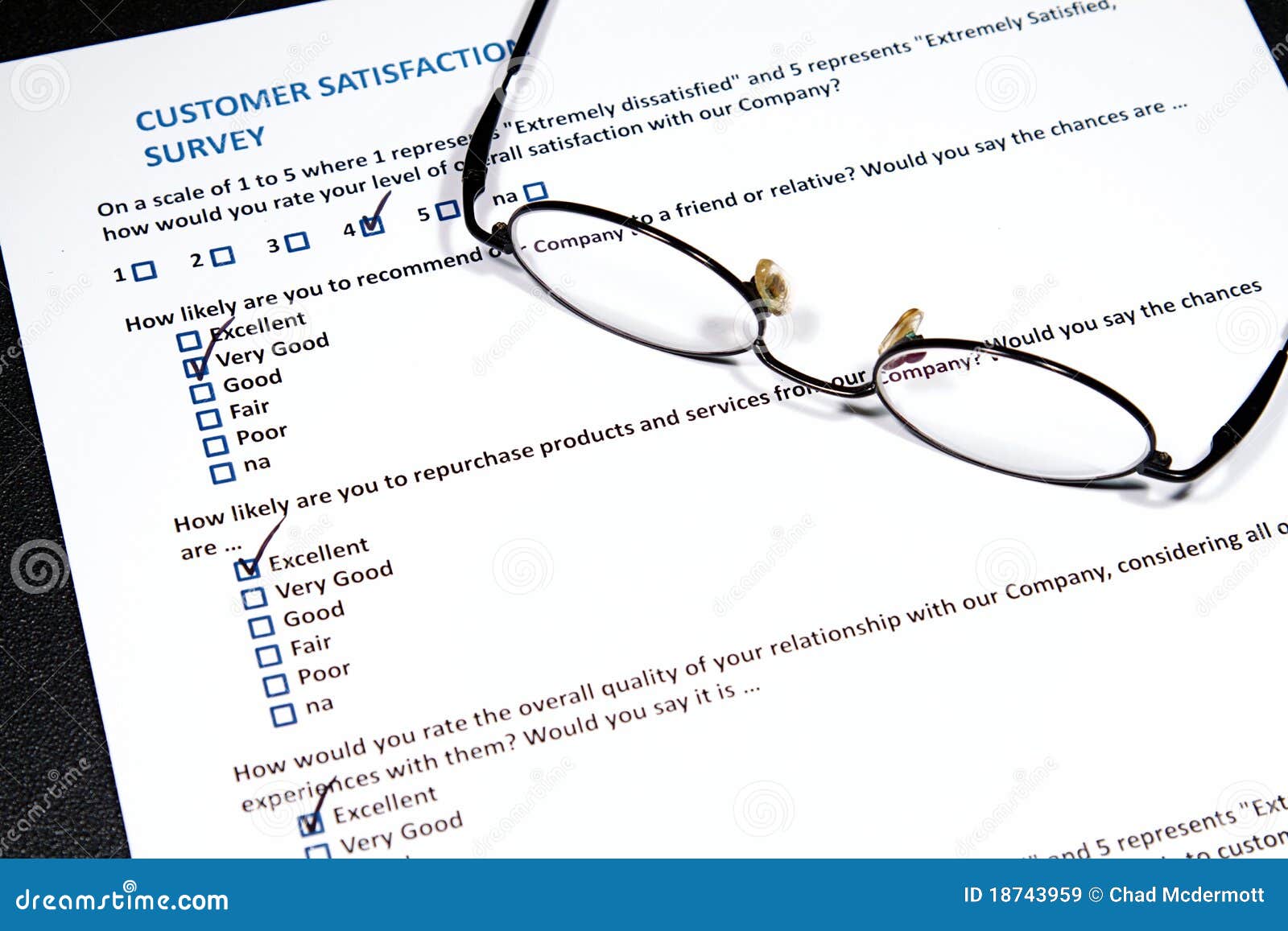 Customer Survey stock image. Image of choosing, form - 18743959