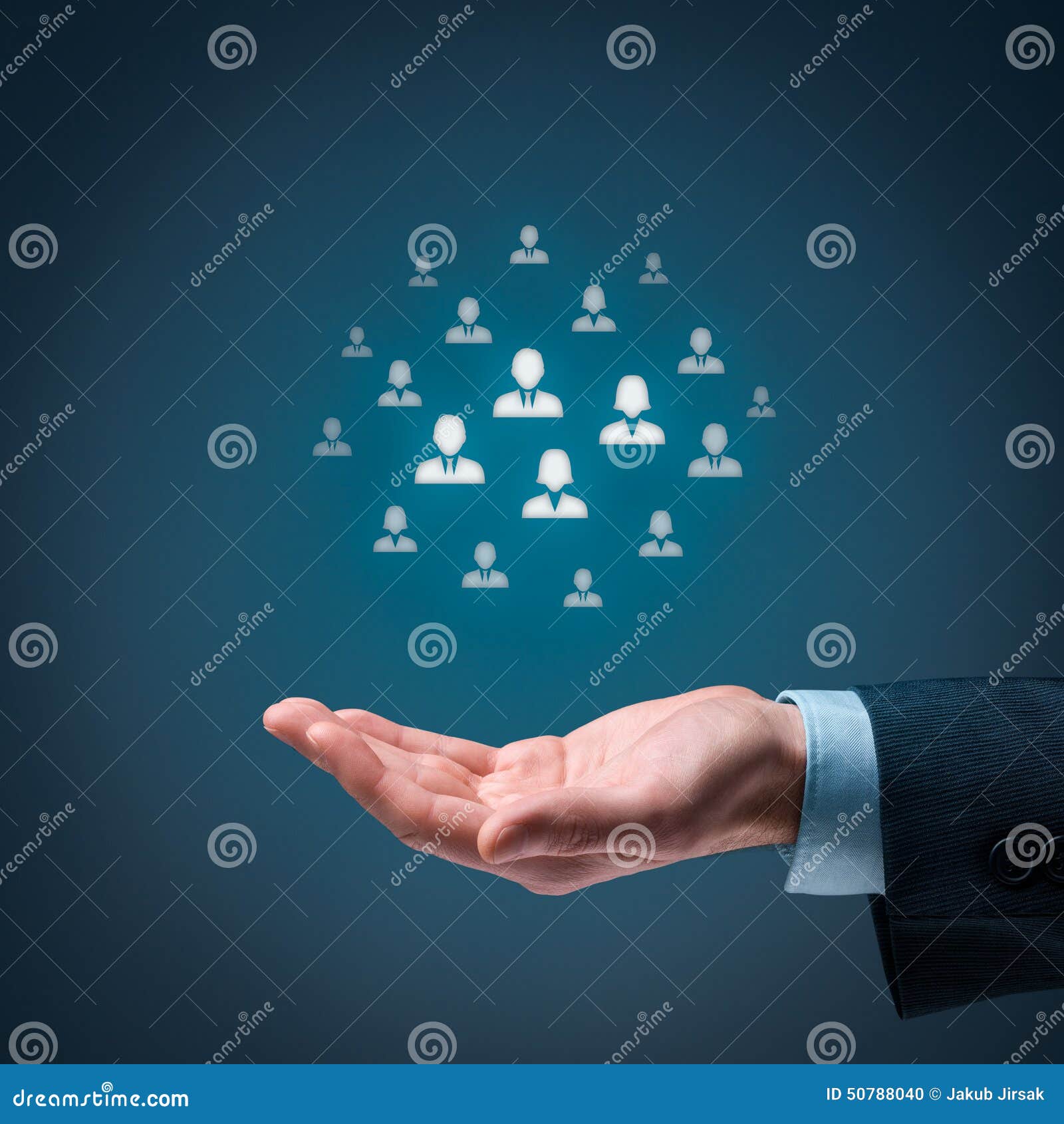 Customer target audience stock photo. Image of personnel - 50788040